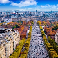 خیابان شانزه لیزه پاریس